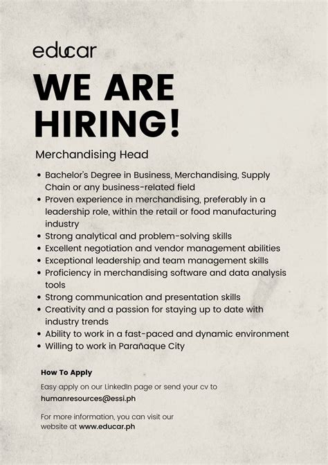 🌟job Opportunity🌟 Hello Connections We Are Seeking A Dynamic And Experienced Professional To