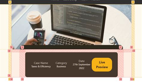 Html Css Grid Flex Info Container Wont Overflow On Img Stack