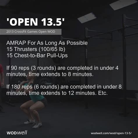 Open 13 5 Wod