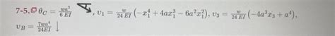 Solved 75 Determine The Equations Of The Elastic Curve Chegg Com
