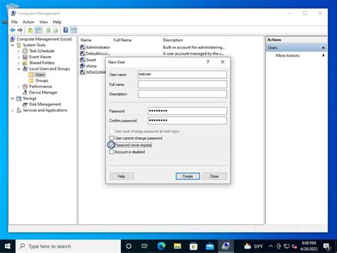 Windows 10 Pc：procedure For Logging In With A Local User Created