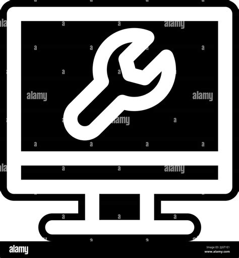 Marketing Monitor Icon Stock Vector Image And Art Alamy