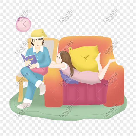 발렌타인 데이 독서 책 몇 그림 Png 일러스트 무료 다운로드 Lovepik