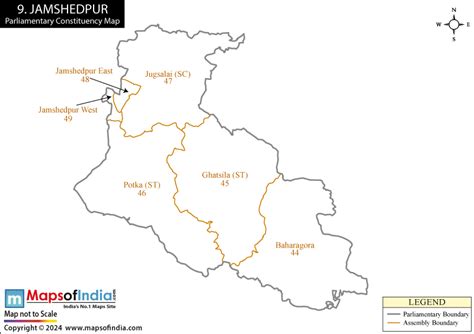 Jamshedpur Election Result 2024 Parliamentary Constituency Map And