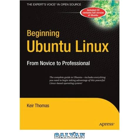 خرید و قیمت دانلود کتاب beginning ubuntu linux from novice to