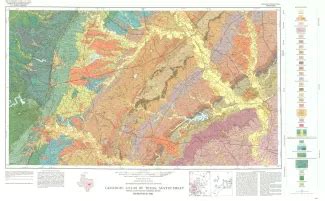 Geologic Atlas Of Texas Austin Sheet The Bureau Store
