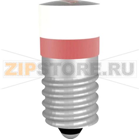 MWCE22049 - Лампа светодиодная 24 В/DC, 24 В/AC, цоколь: E10, красная ...
