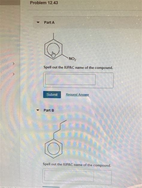 solved problem 12 43 part a spell out the iupac name of the
