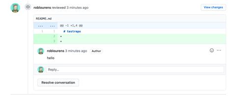 Cant Resolve Conversation From Description Page · Issue 2685 · Microsoftvscode Pull Request