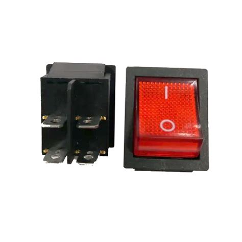 Black Red Electric Rocker Switch At Best Price In Faridabad Gama Power Controls