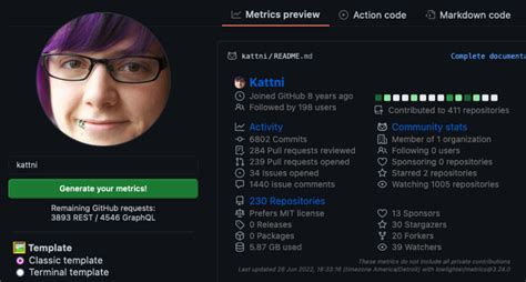 Github Metrics Create An Excellent Github Profile With Markdown Adafruit Learning System
