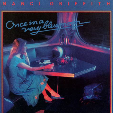 Nanci Griffith Once In A Very Blue Moon Vinyl Lp Album Reissue