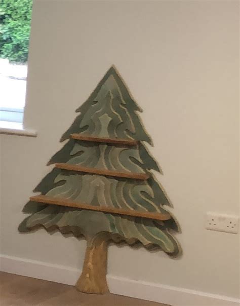 Decorative Bespoke Handmade Wooden Tree Bookshelf Etsy