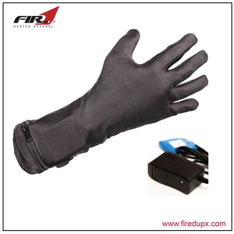 Far Infrared Heated Glove Liners Fired Up X Heated Apparel