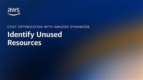 Amazon Dynamodb Identify Unused Resources Amazon Dynamodb Nuggets