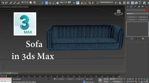 Sofa in 3ds max | Sofa modeling in 3ds max | how to make sofa in 3ds max - YouTube