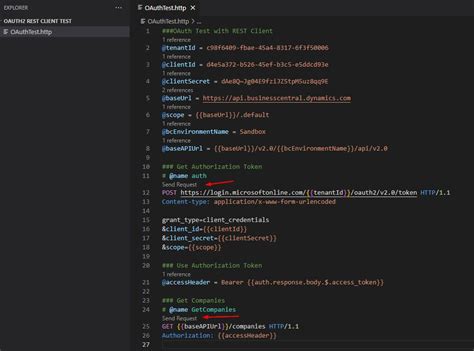 D365 Business Central Test Oauth2 Connection That Nav Guy