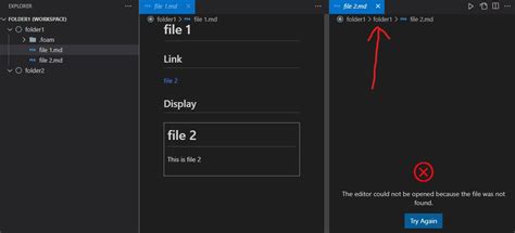 when using workspaces wikilink are not working · issue 1277