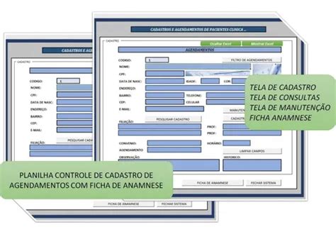 Planilha Em Vba Cadastro Eficiente MercadoLivre