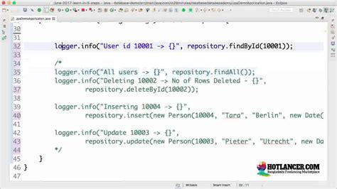 034 Step 15 Implementing Findbyid Jpa Repository Method Youtube