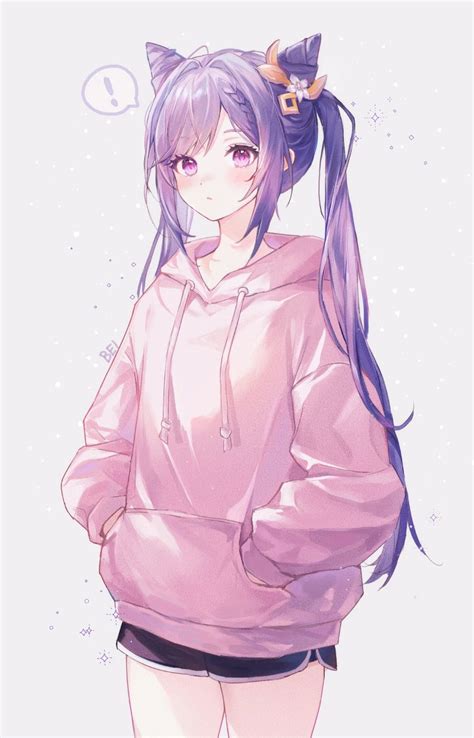 Keqing Genshin Impact Drawn By Bei Beiziya2333 Danbooru