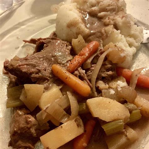 Three Packet Slow Cooker Roast Recipe