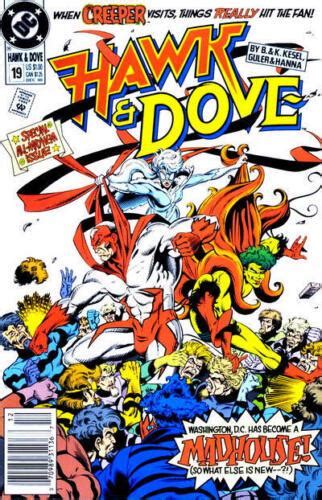 Hawk And Dove Newsstand 19 1990 Prices Hawk And Dove Series