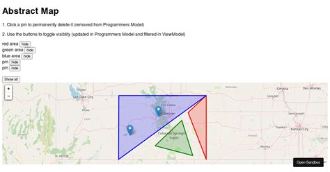 Point In Polygon Examples Codesandbox