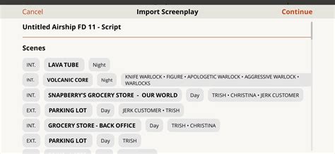 import a final draft script