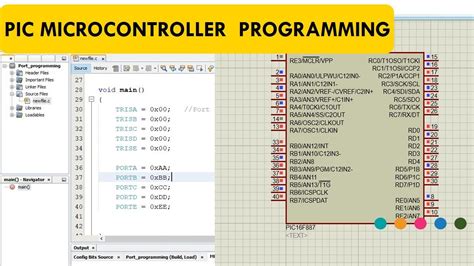 Pic Port Programming Youtube