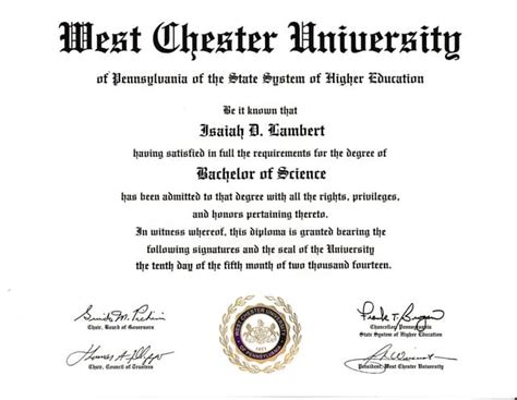 Isaiah Lamberts College Degree Pdf