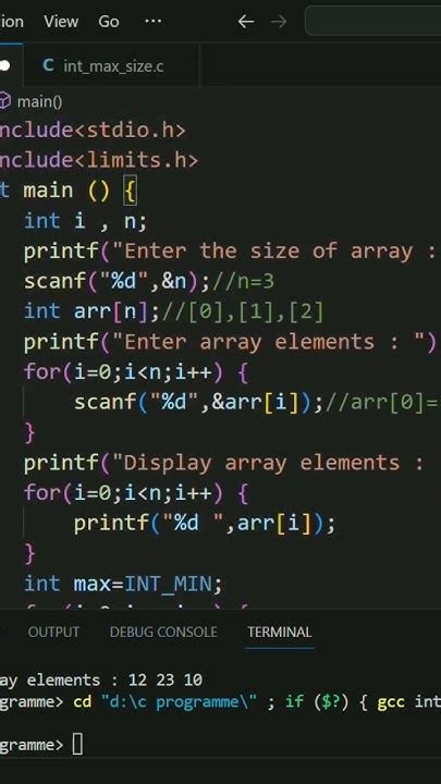 How To Find Maximum Number From An Array For Both Positive And Negetive Integers Arrays