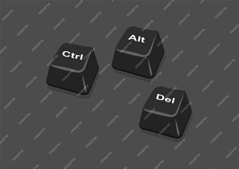 Computer Keyboard Keys Clipart