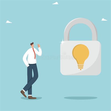 Solving A Complex Problem With Creative Thinking Stock Vector Illustration Of Business