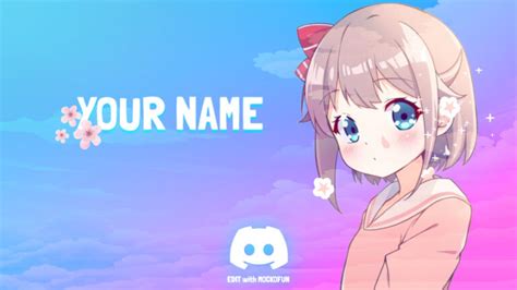 Anime Discord Banner Mockofun