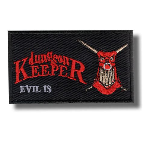 Dungeon Keeper Embroidered Patch 9x5 Cm Patch