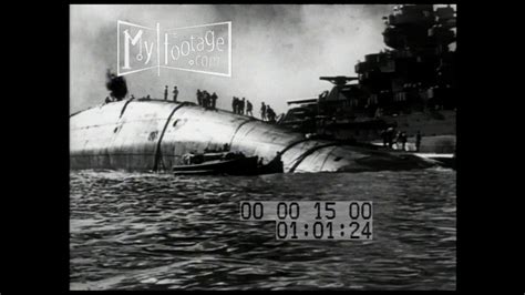 1940s Wwii Boat Sinking Youtube