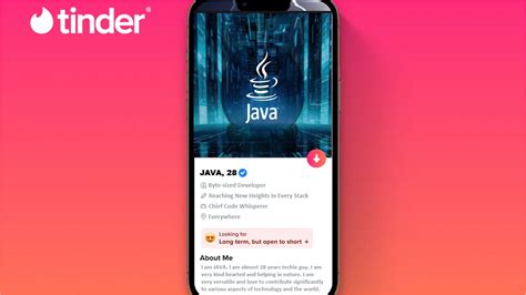 Hey Its Me Java Sign Up On Tinder Please Swipe Right By Zeeshan Adil Javatodev Medium