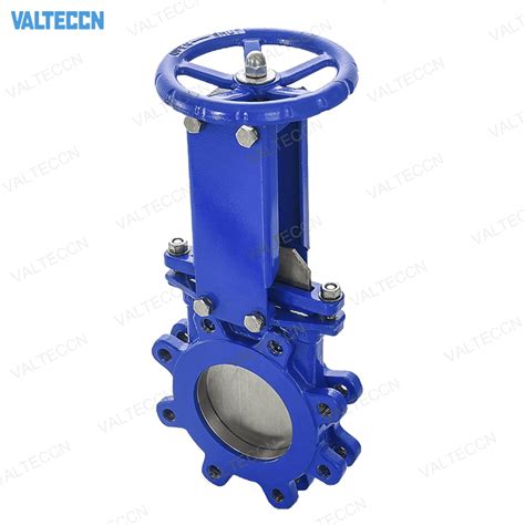 Knife Gate Valve 3d Working Principle And Industrial Pipeline