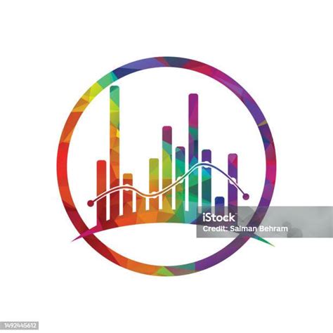 Finance Treading Logo Bull Finance Design Pattern Color Inside A Shape