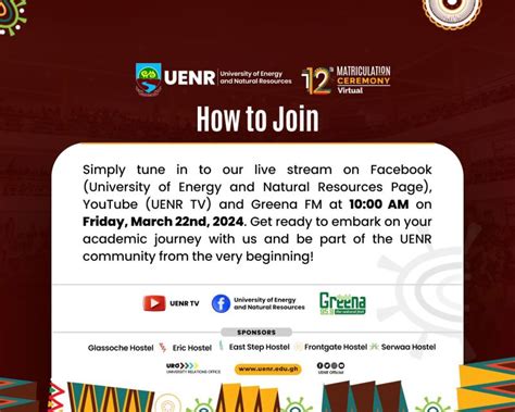 University Of Energy And Natural Resources Uenr On Linkedin The 12th Matriculation Of The