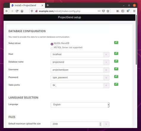 How To Install ProjectSend With Apache On Ubuntu Linux Geek Rewind