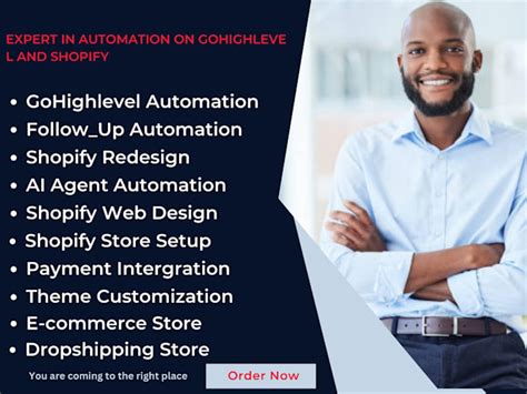 Setup Gohighlevel And Shopify Automation Workflow Ghl Ai Agent Ghl