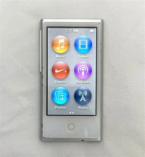 Ipod Nano 7th Generation Silver