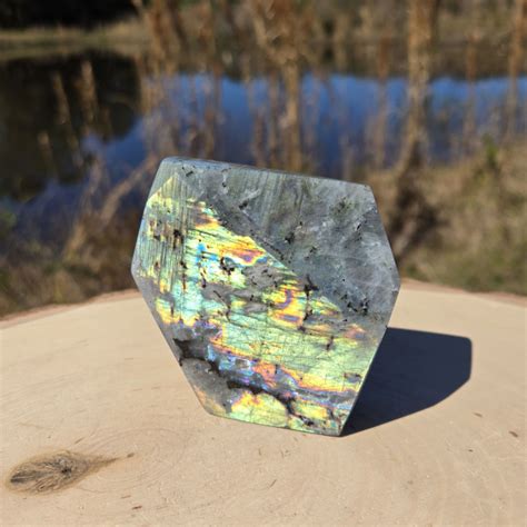 Sunset Labradorite Freeform Crystal Vaults