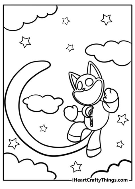 Catnap Coloring Pages 18 Free Pdf Printables To Download