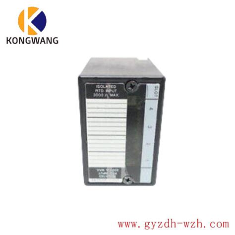 GE IC ALG High Precision RTD Analog Input Module Ge Fanuc Com