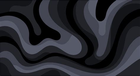 Abstract Black Wavy Pattern Background Texture In Trendy Color Vector Illustration 23428946