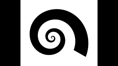 how to create a tapered vector spiral in inkscape youtube