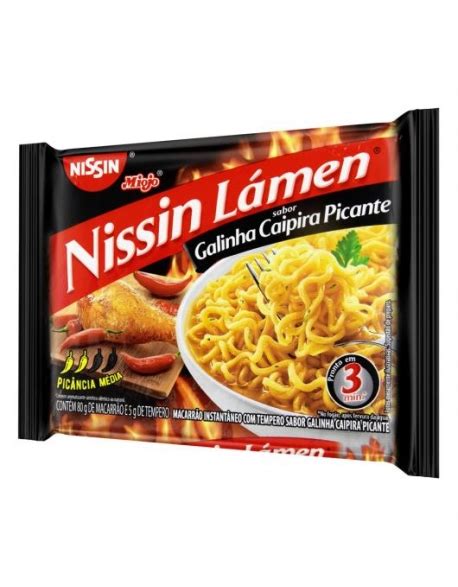 Macarrão Instantâneo Nissin Galinha Caipira Picante 85g